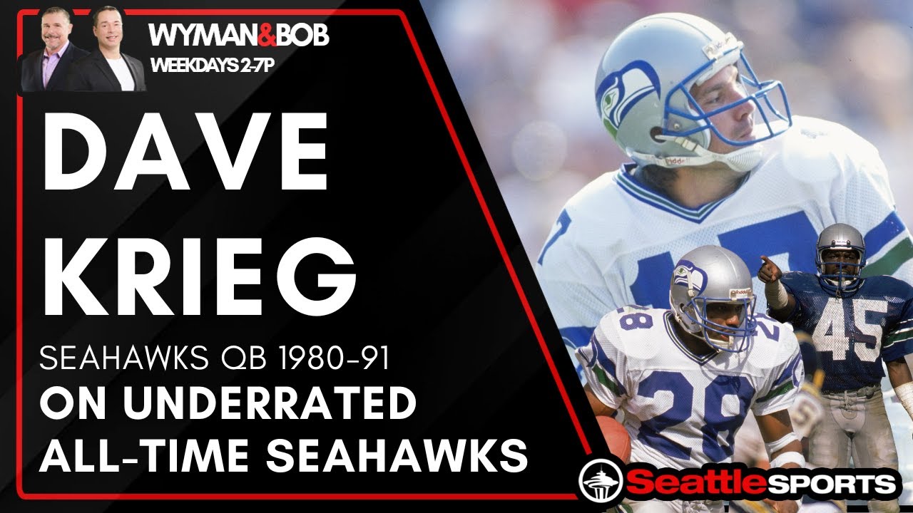 Video: Underrated All-Time #Seahawks w/Seahawks Legend Dave Krieg | # ...